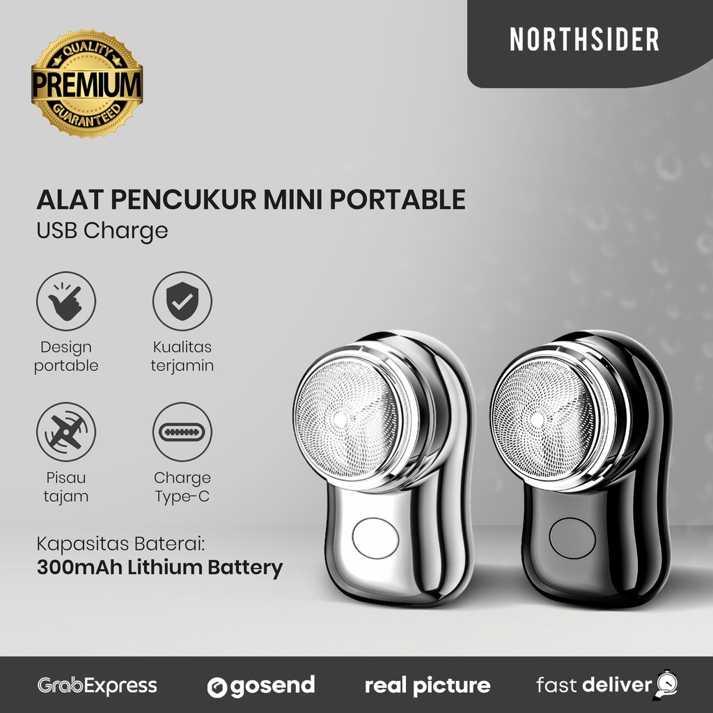 Jual Alat cukur elektrik Portable Mini Shaver electric man razors FH060 ...
