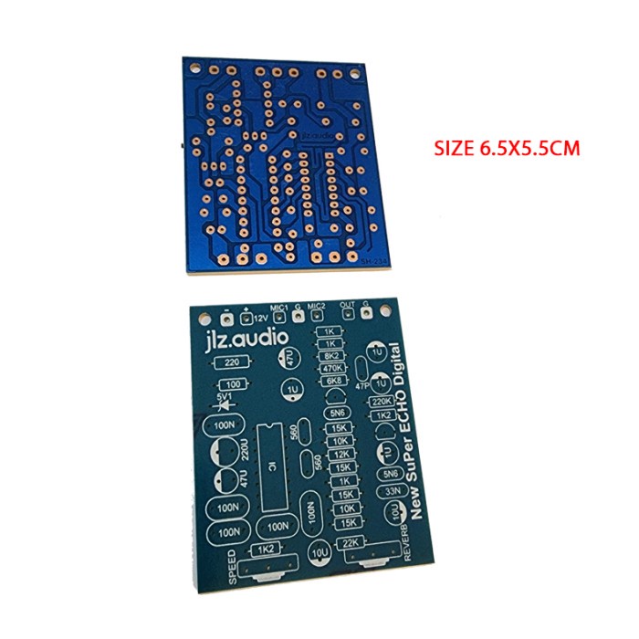 Jual PCB board echo hugos 2 potensio | Shopee Indonesia