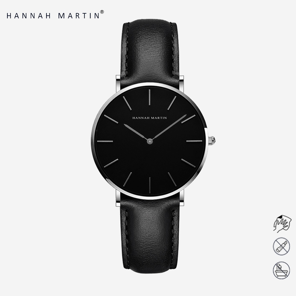 Jual HANNAH MARTIN Jam Tangan Wanita 100% Original Sangat tipis Cewek ...