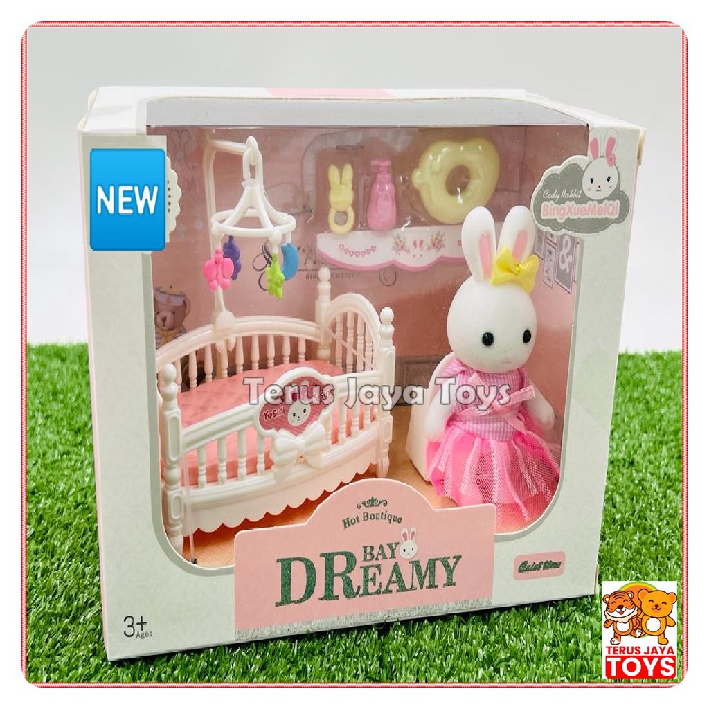 Jual Mainan Anak Mainan Rumah Rumahan Playhouse Boneka Kelinci | Shopee ...