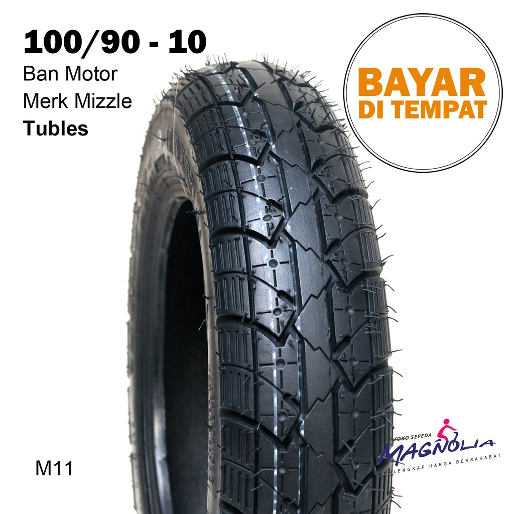 Jual Ban Motor Vespa Ring 10 - 100/90 Tubles Gorilla Monkey Merk Mizzle | Shopee Indonesia