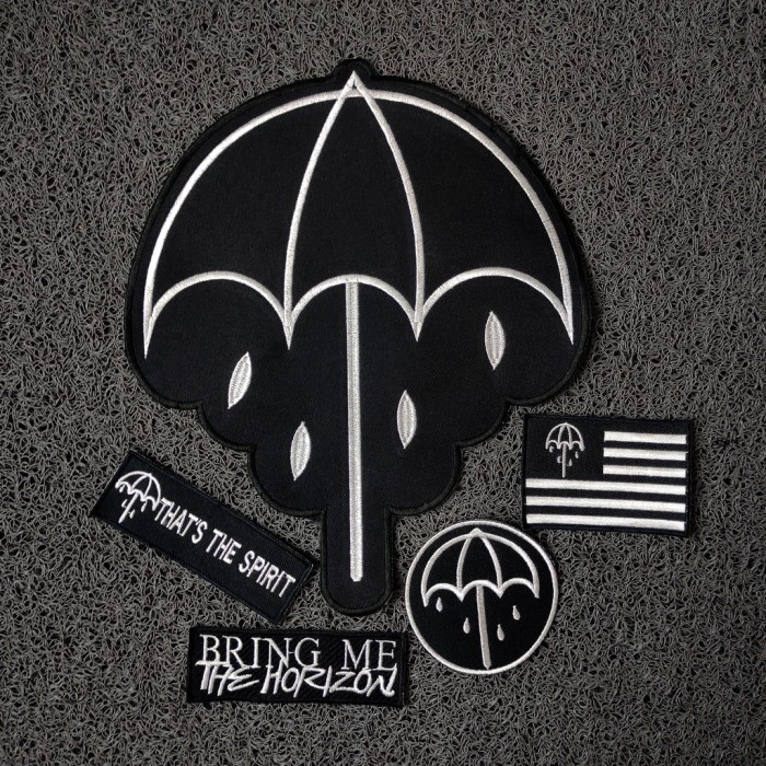 Jual PATCH BORDIR BACK PATCH BMTH BORDIR BRING ME THE HORIZON/EMBLEM ...