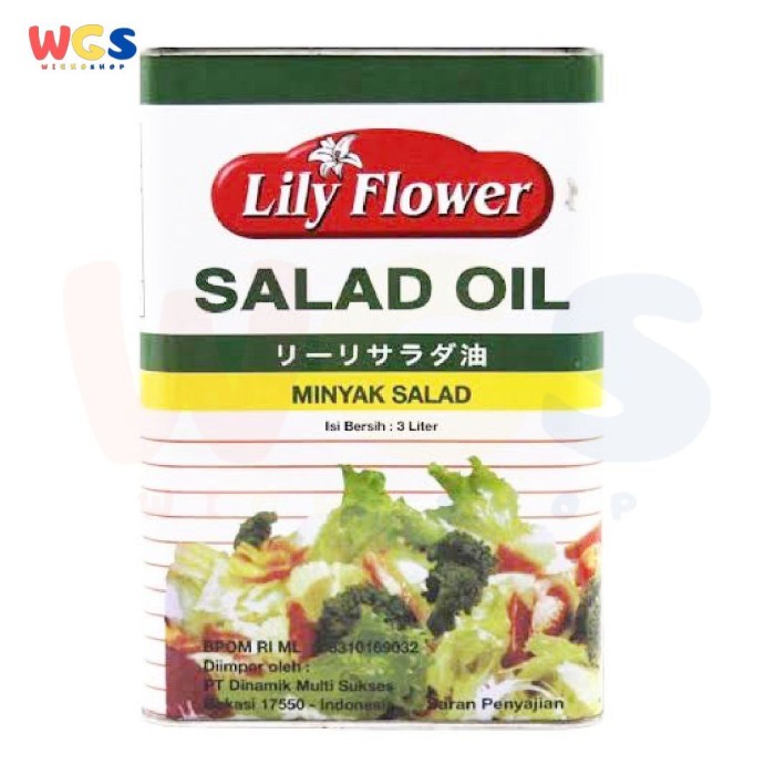 Jual Lily Flower Salad Oil for Salad Vegetable Oil 3 ltr | Shopee Indonesia
