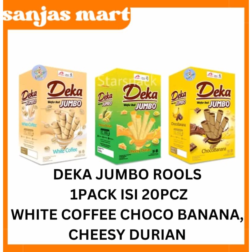 Jual DEKA JUMBO ROLLS 1 PACK ISI 20 PCS | Shopee Indonesia