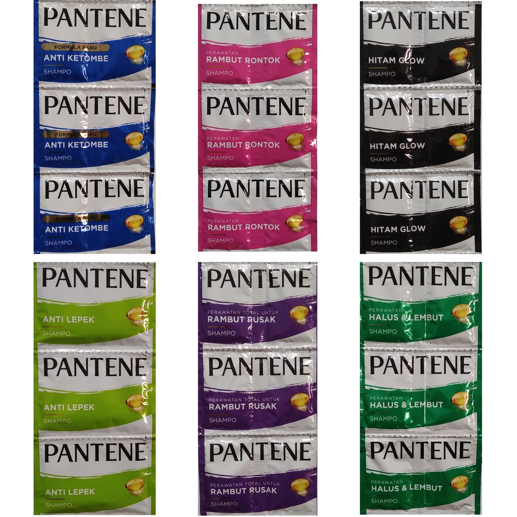 Jual Pantene [ SHAMPO ] Sachet 1 RENCENG [ SAMPO ] | Shopee Indonesia