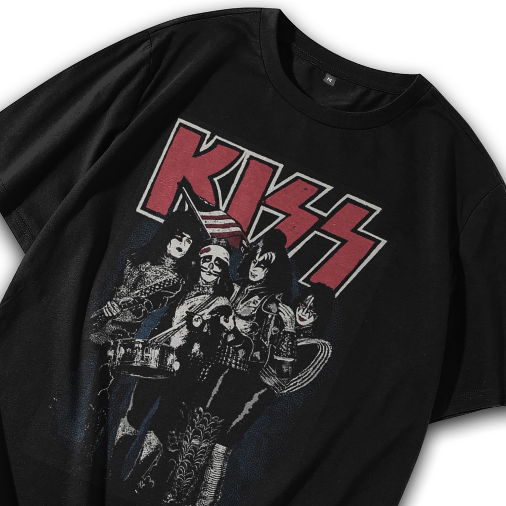 Jual Baju Band Rock and Roll - KISS Vol 692 | Shopee Indonesia