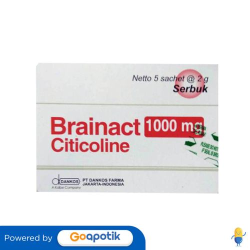 Jual Brainact 1000 Mg Box 5 Sachet | Shopee Indonesia