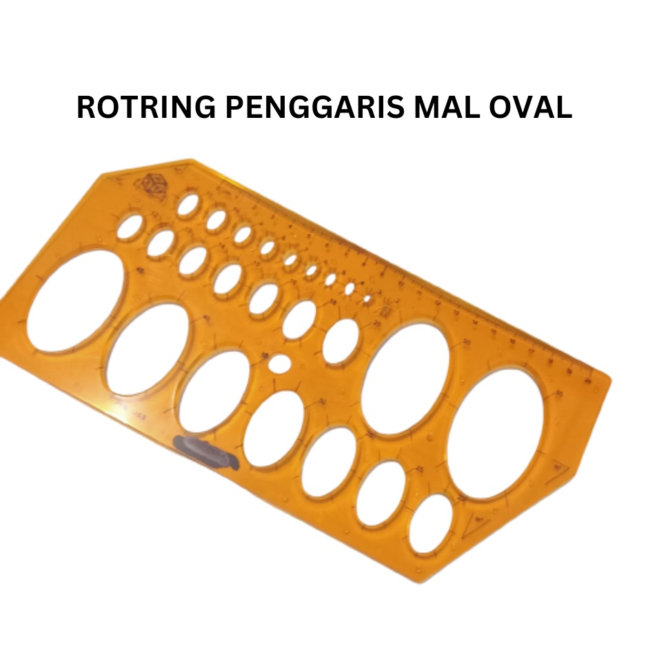 Jual PENGGARIS MAL OVAL / ROTRING MAL OVAL PEN U 0.5 / TEMPLATE ELIPS ...