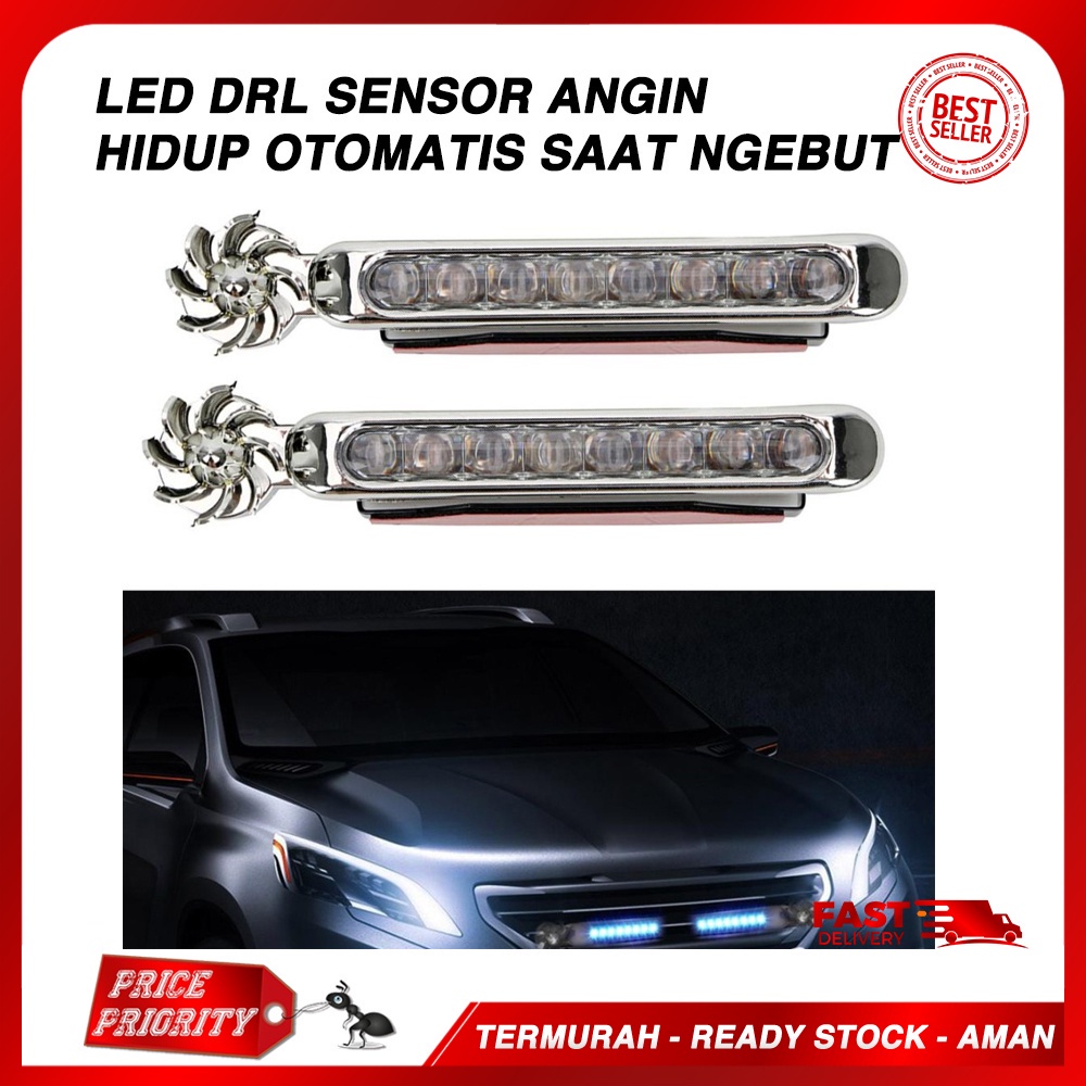 Jual LED SENSOR KIPAS Otomatis Hidup Sendiri DRL Fog Lamp Mobil ...