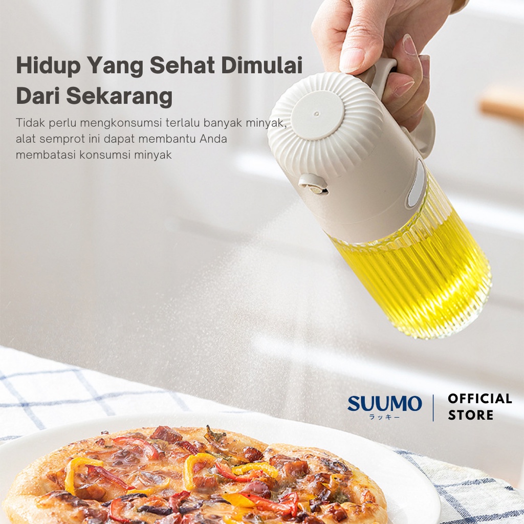 Jual Suumo Botol Semprot Minyak/Cuka/Kecap Asin/Oil Spray Bottle 180ML ...