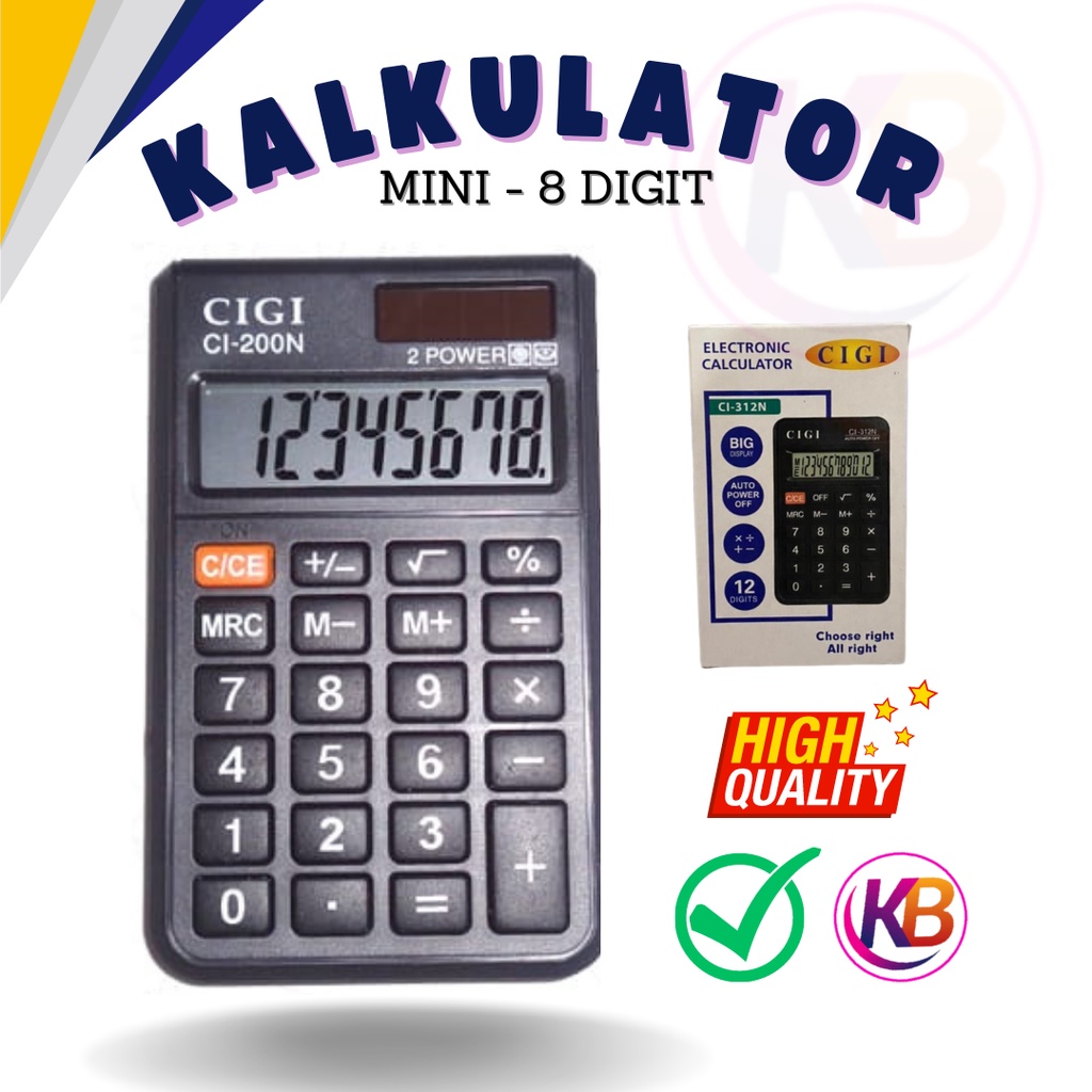 Jual Kalkulator Kecil / Calculator Mini / Kalkulator Pocket Kantong ...