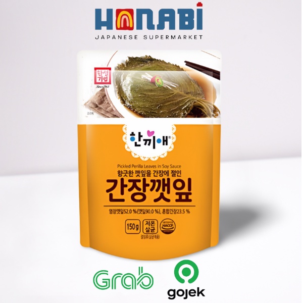 Jual Hansung Pickled Perilla Leaves In Soy Sauce 150g - Banchan Ganjang ...