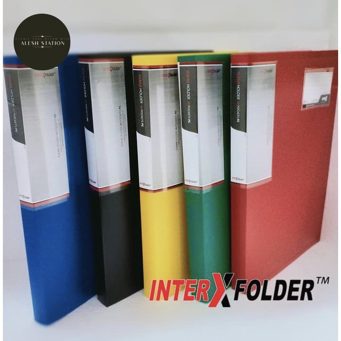 Jual clear holder Inter X Folio F4 100 lembar / display album+cover hitam | Shopee Indonesia