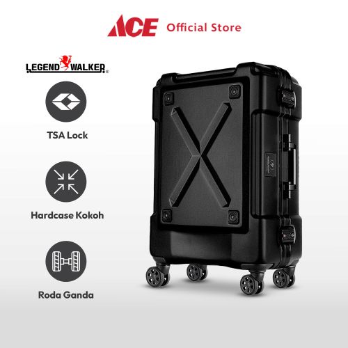 Jual Ace Legend Walker 28 inci Koper Pc Tsa Lock Outdoor - Hitam Hardcase Luggage Koper Bagasi ...