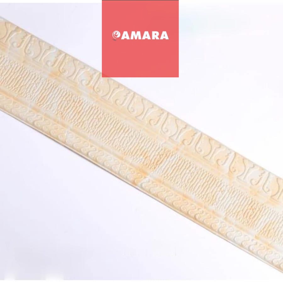 Jual Amara-Border List Wallpaper Dinding Foam 3D Ukuran 8cm Panjang 2,3 ...