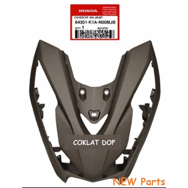 Jual cover front panel tameng body depan beat iss beat deluxe new led ...