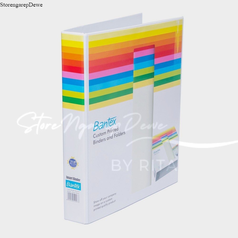 Jual Bantex Insert Ring Binder 2 Ring 25mm A4 White 8522 07 real barang original bantex | Shopee ...