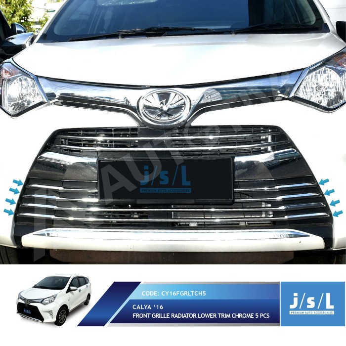 Jual Toyota Calya Grill Radiator/Front Grille Radiator Lower Trim ...