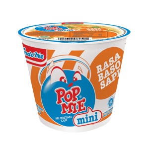 Jual Pop Mie Mi Instan Mini Baso Sapi Cup 38g - Karton | Shopee Indonesia