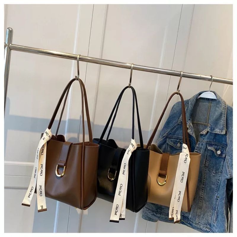 Jual TOTE BAG WANITA ANOA ( PLUS SYAL / TWILLY ) | Shopee Indonesia