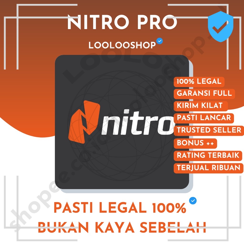 Jual NITRO PRO 13 LISENSI NITRO PDF PRO BONUS WINRAR LIFETIME ORIGINAL - PDF EDITOR GARANSI ...
