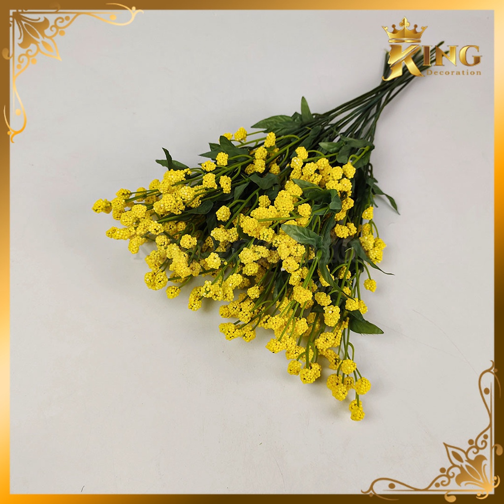 Jual [1Lusin] Bunga Gypso Gabus Baby Breath Rangkaian Hiasan Murah ...