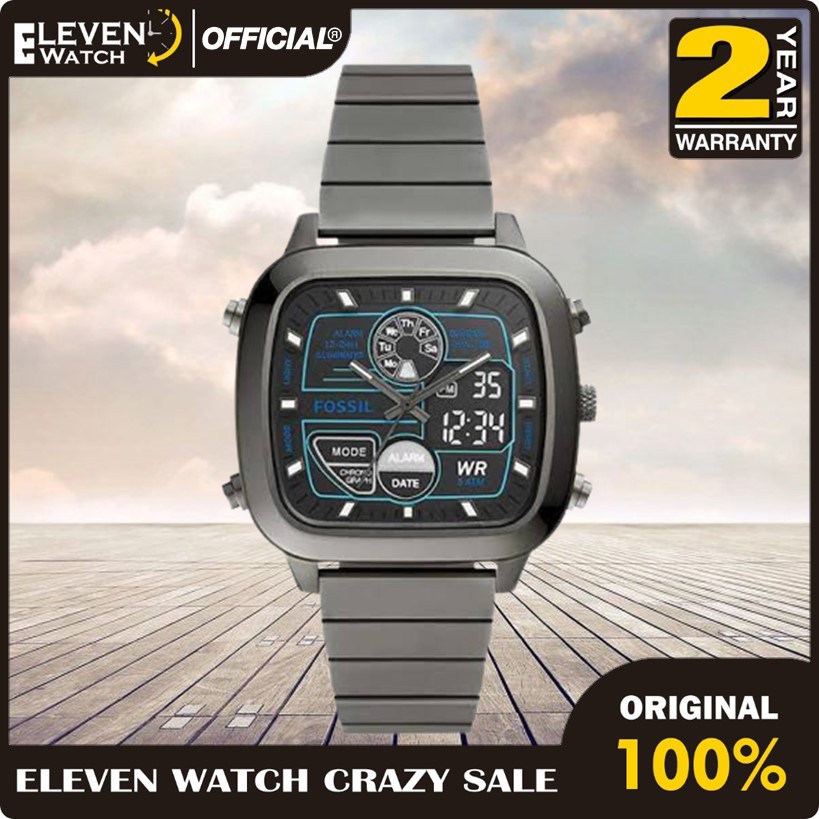 Jual [Promo] Jam Tangan Pria FossiI FS5892 / FS 5892 Retro Analog ...
