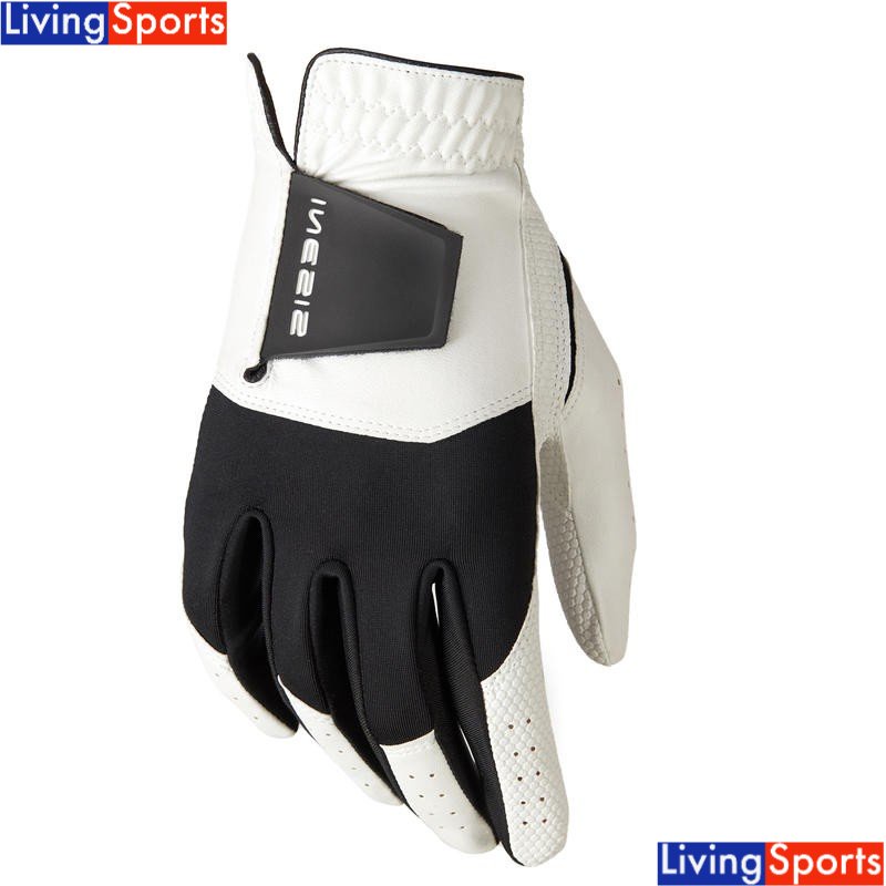 Jual Sarung Tangan Golf Pria Inesis Men's Golf Left-Handed Resistance Glove White/ Black ...