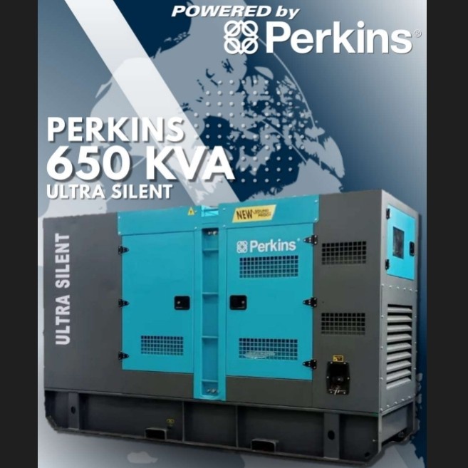Jual Genset Solar - Genset 650 KVA | Perkins | Silent Diesel ...