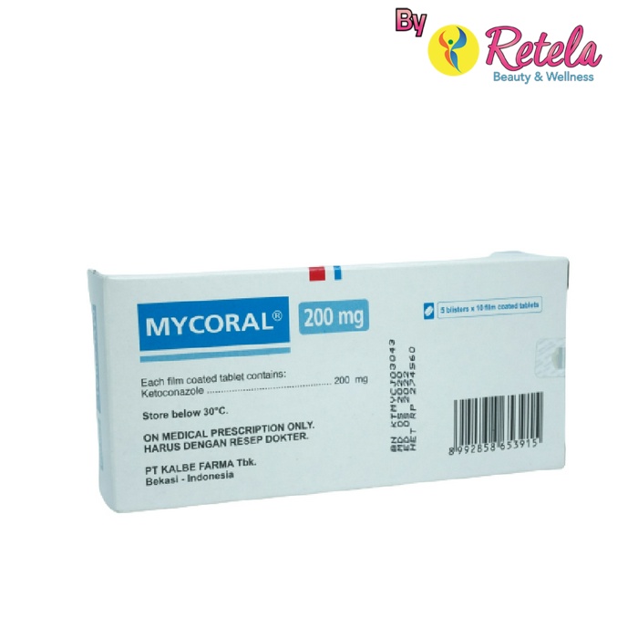 Jual Mycoral 200Mg 1 Strip 10 Tablet | Shopee Indonesia