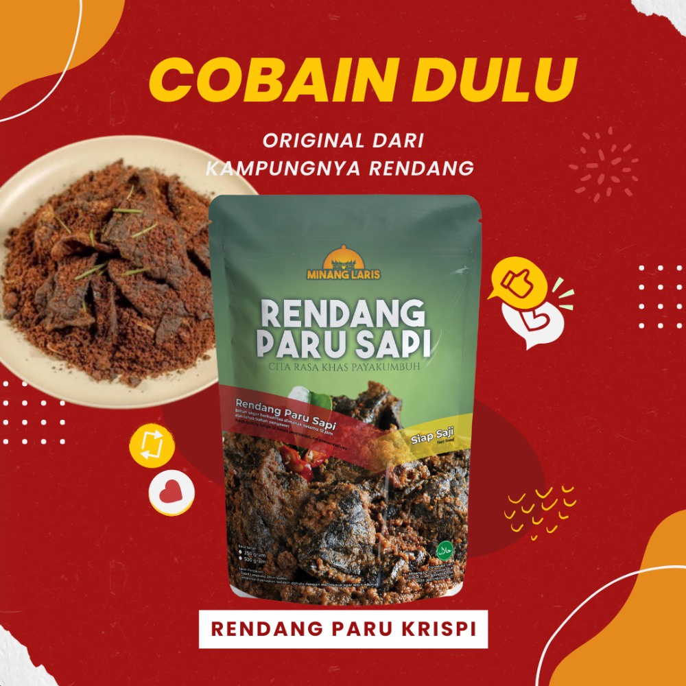 Jual Rendang Paru Kering | Shopee Indonesia