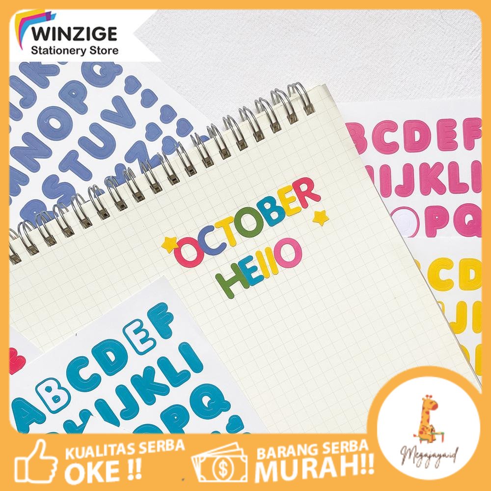 Jual Stiker Huruf Dekorasi warna warni | Shopee Indonesia