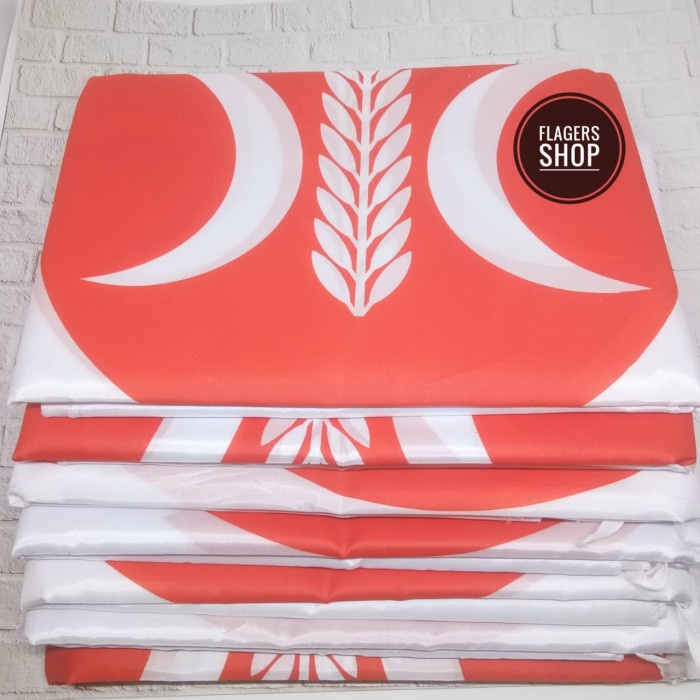 Jual [ISI 50 PCS] BENDERA PARTAI PKS 60x90 CM - LOGO BARU | Shopee ...