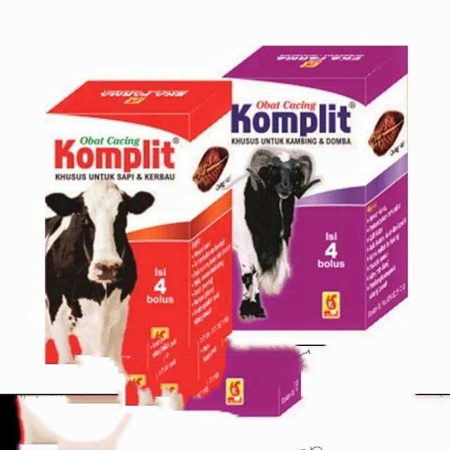 Jual JUAL OBAT CACING SAPI KOMPLIT 4 BOLUS EKA FARMA OBAT SAPI KAMBING ...