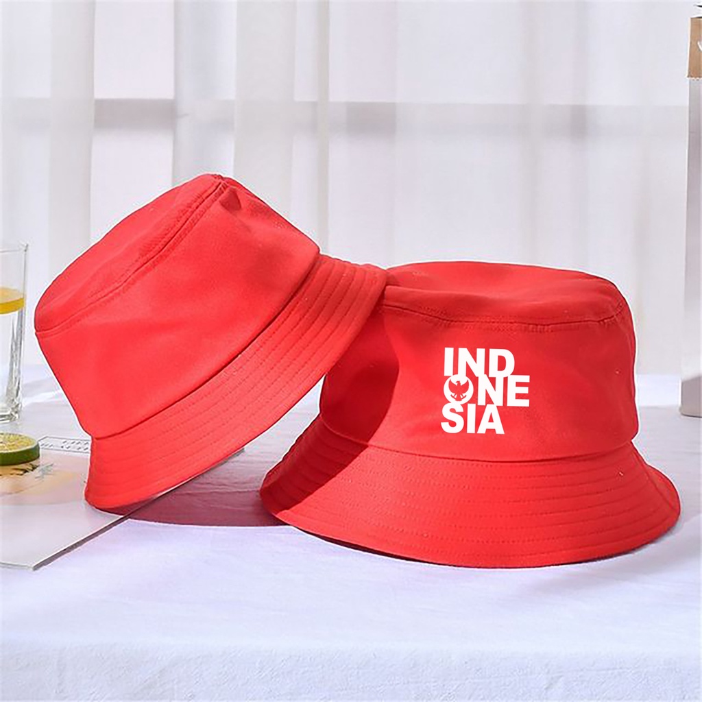 Jual EXD - Topi Bucket Hat Pria dan Wanita Special Indonesia Merdeka ...