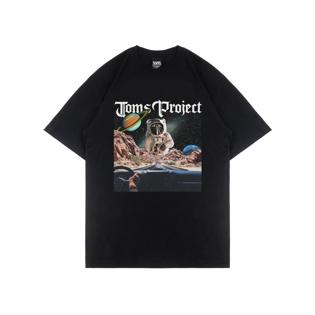 Jual Toms Project - Tshirt Combed 24's Unreal Black | Shopee Indonesia