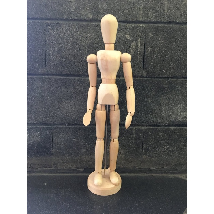 Jual Manekin Kayu - 30 cm / Wooden Mannequin / Manikin - Female ...