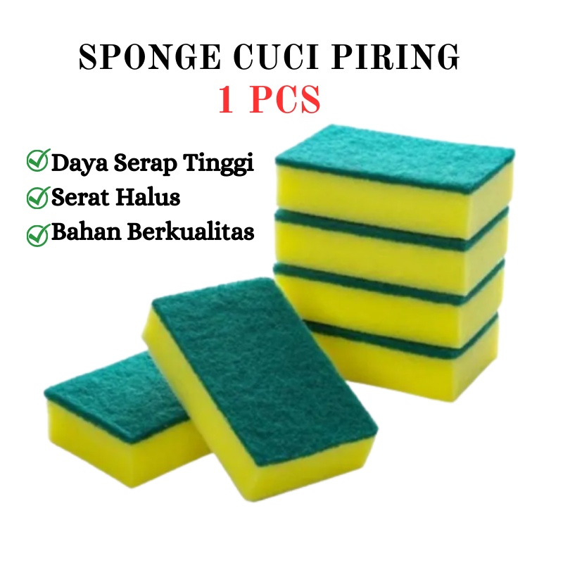 Jual GOS B110 - BUSA CUCI PIRING PER PCS BAGUS TERMURAH / sponge cuci ...