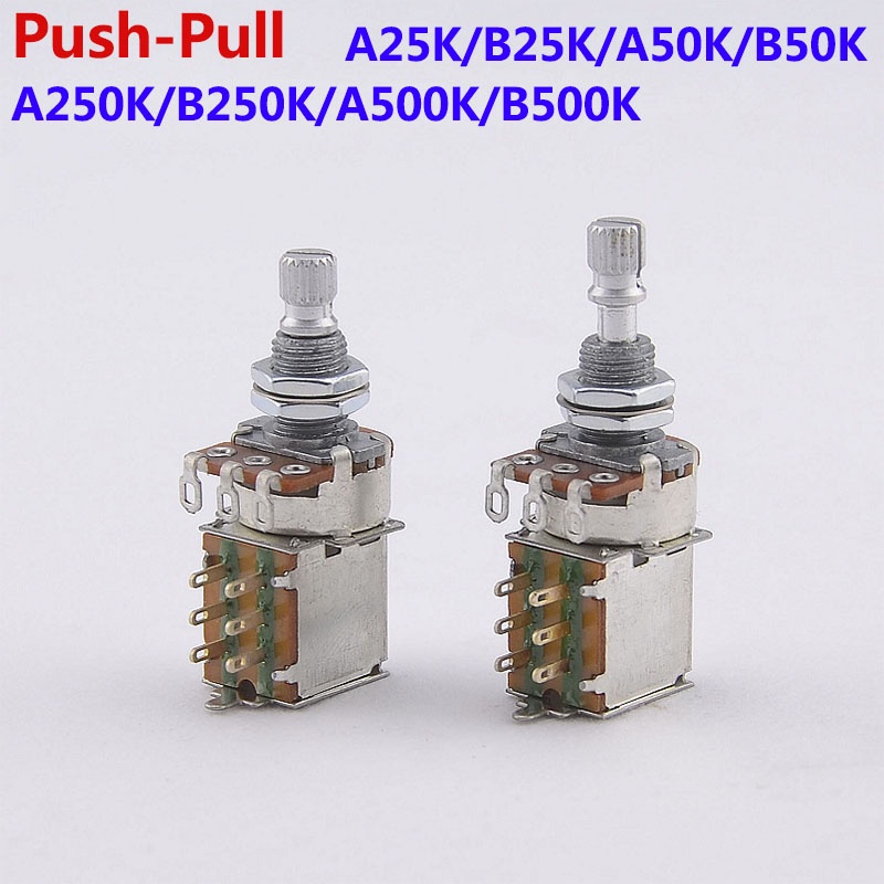 Jual 【Made in Korea】1 Piece Alpha Push Pull Potentiometer(POT) For ...