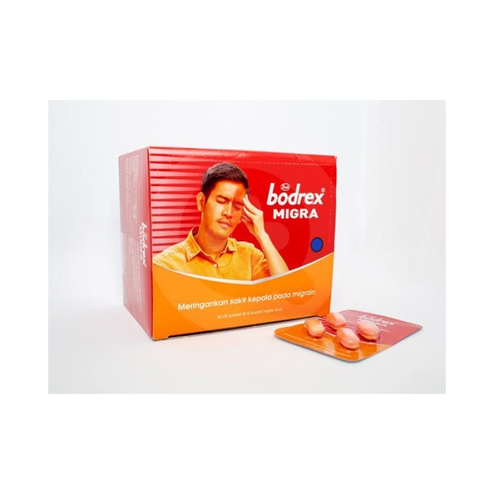 Jual BODREX MIGRA 1 STRIP ISI 4 TABLET | Shopee Indonesia