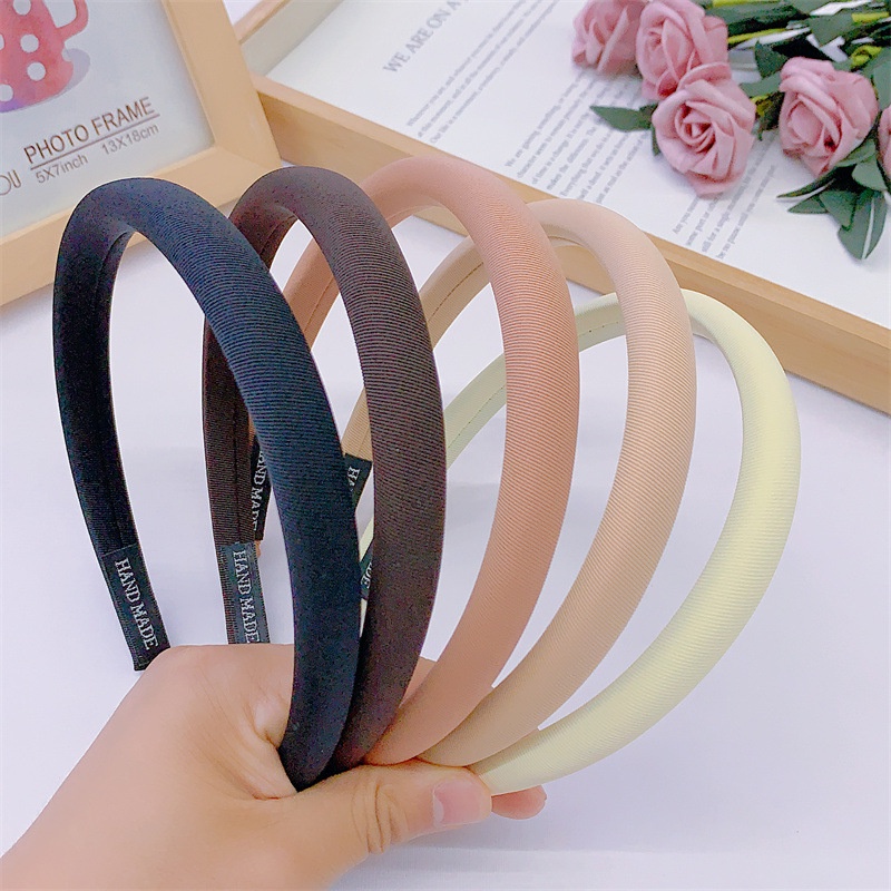 Jual ED - 1.5CM BANDO HEADBAND KAIN POLOS MODEL KOREA / BANDANA CLOUD ...