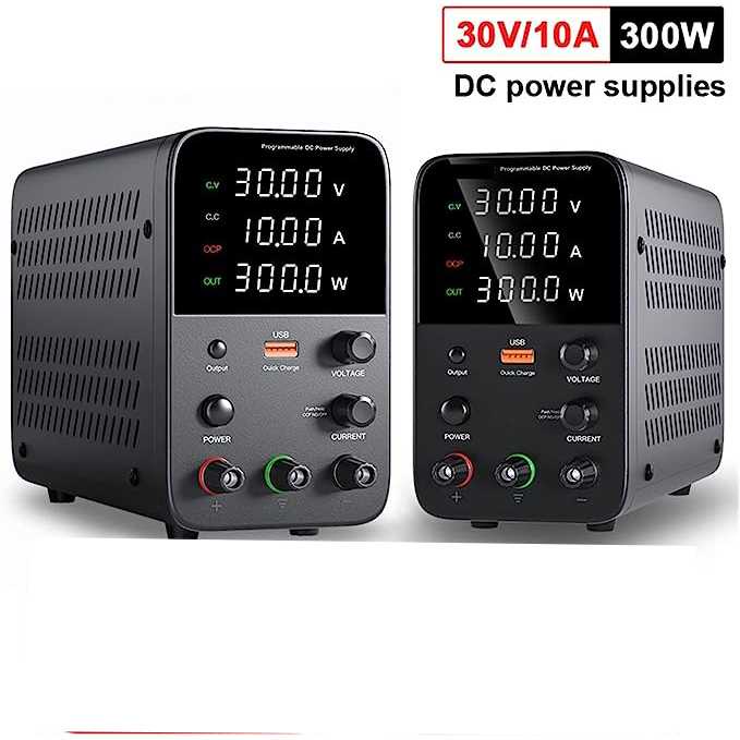 Jual Power Supply Adjustable DC 30V 10A Catu Daya Ammeter Stabilized ...