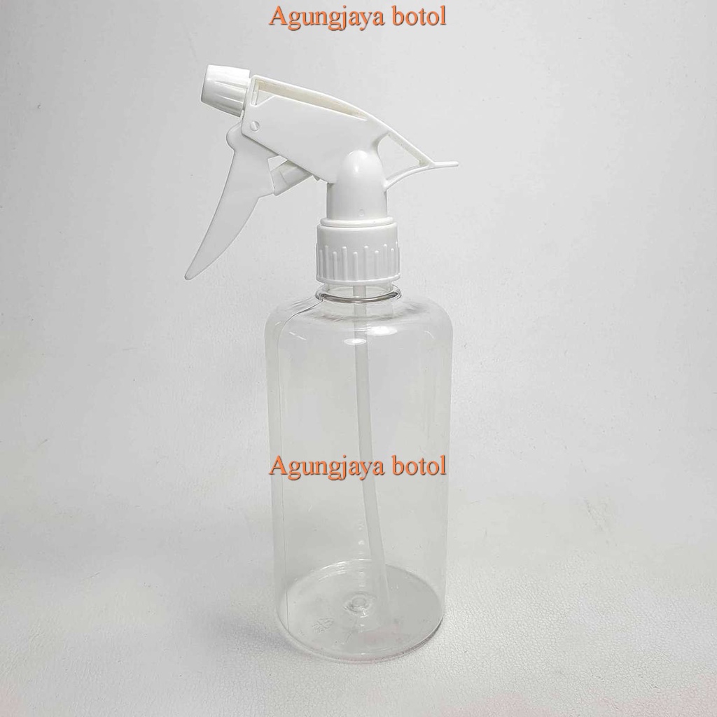 Jual Botol Pet 500 Ml Ddlu Kotak Natural Tutup Trigger Sprayer / Botol ... Jual Botol Pet 500 Ml Ddlu Kotak Natural Tutup Trigger Sprayer / Botol ...
