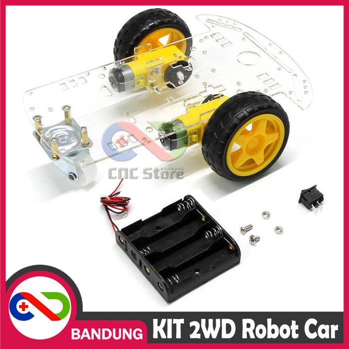 Jual KIT SMART CHASSIS 2WD ROBOT CAR FRAME MOBIL ARDUINO RASPBERRY ...