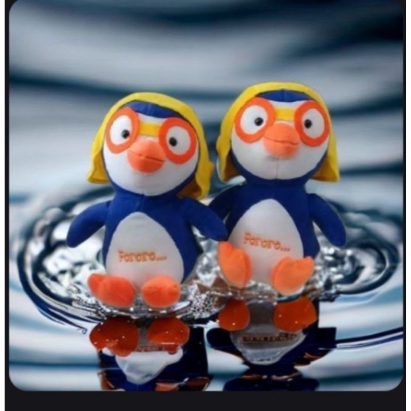 Jual Boneka mainan anak baru Pinguin PORORO ukuran 35cm bahan YELVO ...