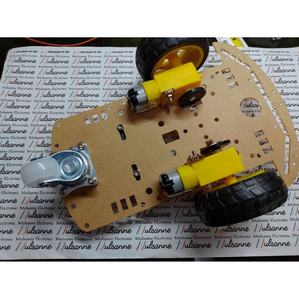 Jual Chasis Robot 2WD / Chasis Mobil / Line Tracer | Shopee Indonesia