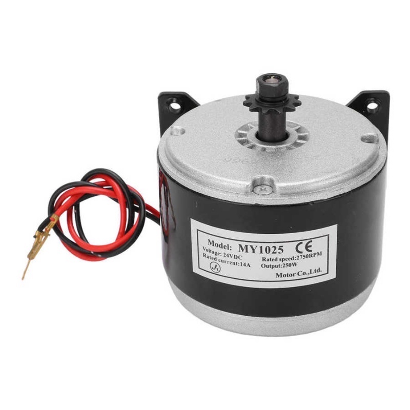 Jual 24V 250W Sepeda Skuter Listrik Brushed Kecepatan Tinggi Motor DC ...