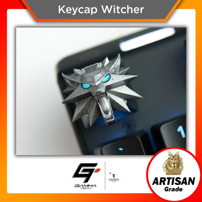 Jual The Witcher 3 Artisan Keycap / Keycaps Mechanical Keyboard - Hitam ...