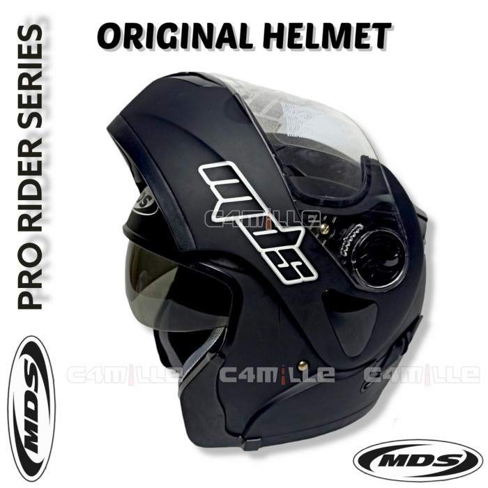 Jual HELM HELEM MOTOR PRIA WANITA DEWASA KEREN SNI HELMET MDS PRO RIDER ...