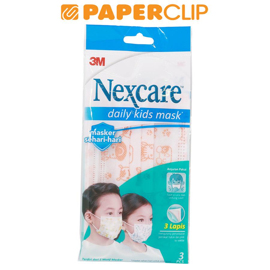 Jual MASKER NEXCARE 3M MD-30 DAILY KIDS 3P | Shopee Indonesia